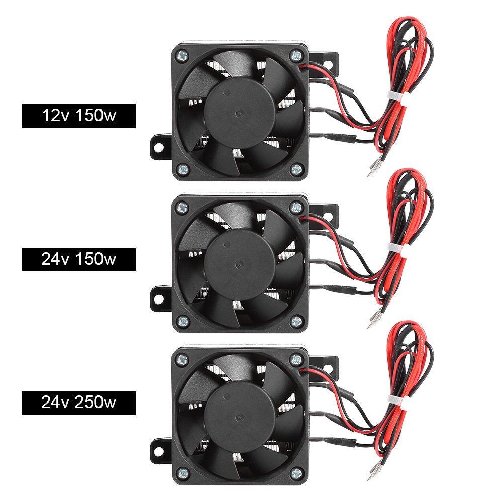 Constant Temperature PTC Electric Fan Heater for Car Small Space Heating Incubator(12V 150W)