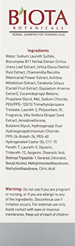 BIOTA BOTANICALS ADVANCED HERBAL CARE SHAMPOO (OILY CARE FORMULA)