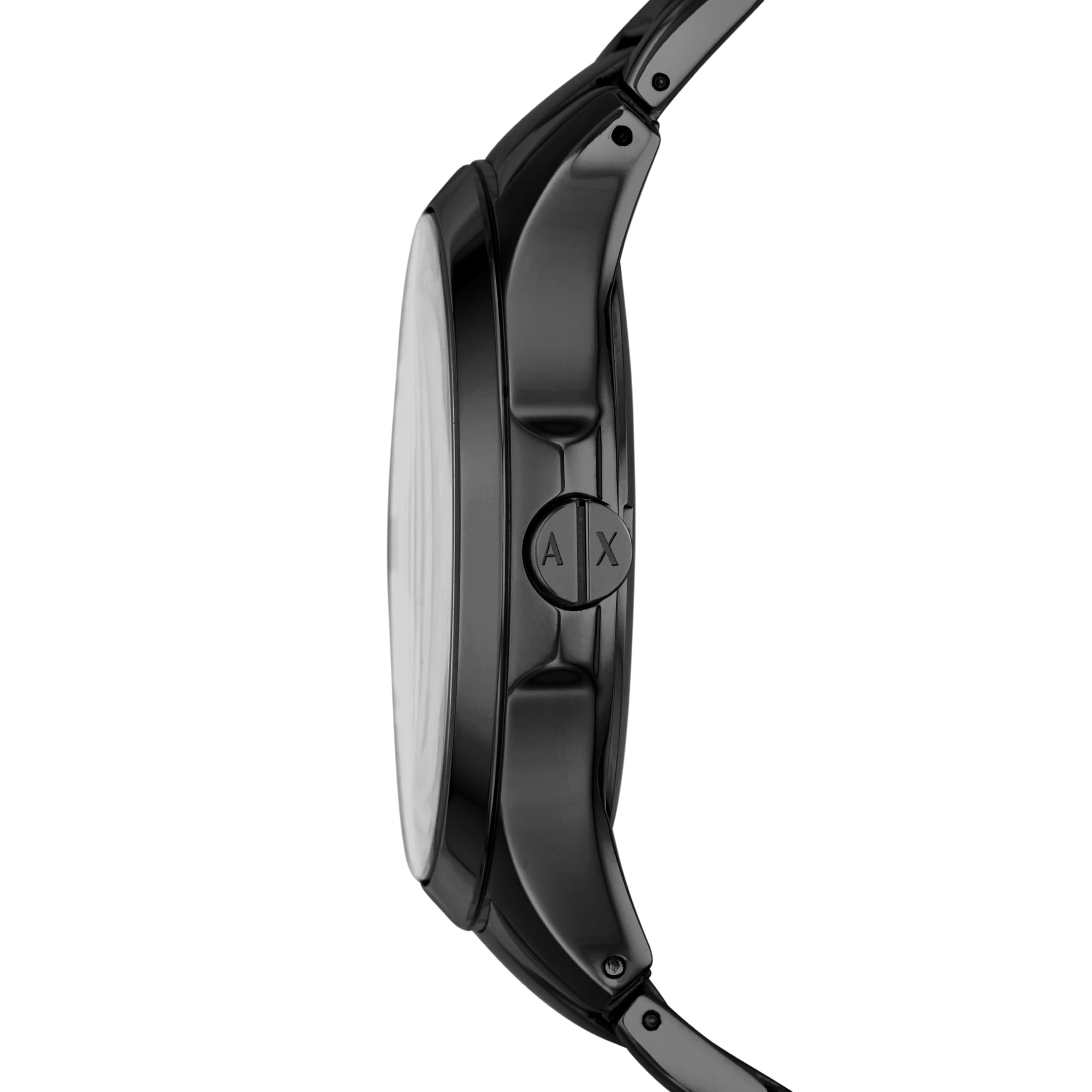 A|X ARMANI EXCHANGE Men's Black Stainless Steel Watch (Model: AX2104)