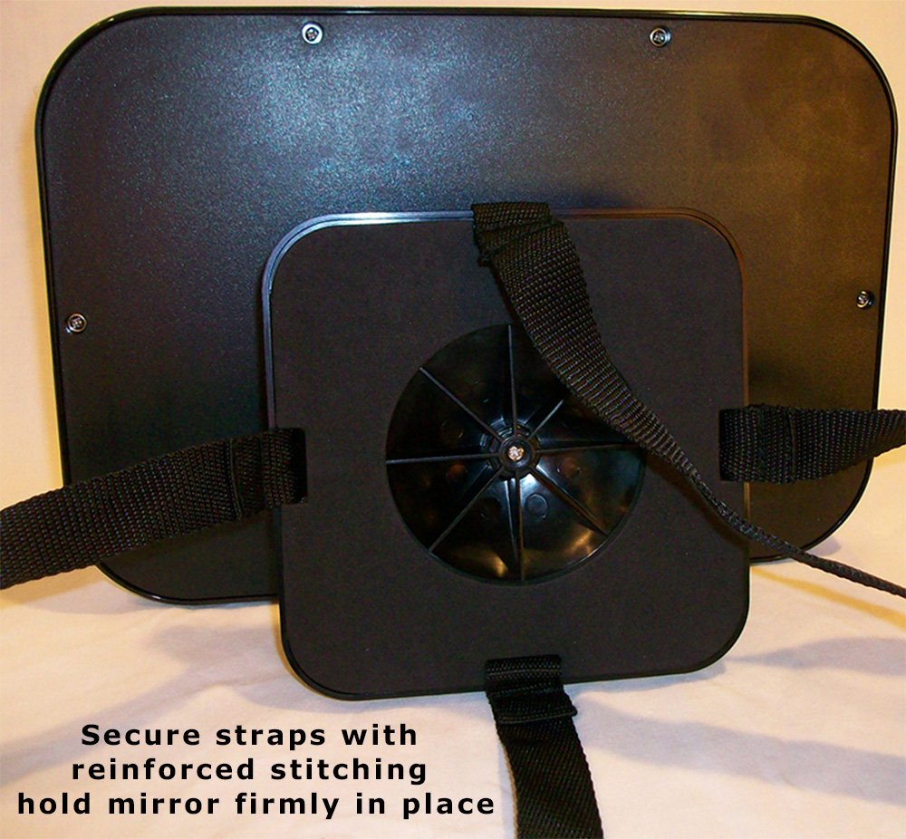 Fun Safe Baby Safety and Comfort Pack, Backseat Mirror for Rear Facing Car Seat and 2 Sunshades