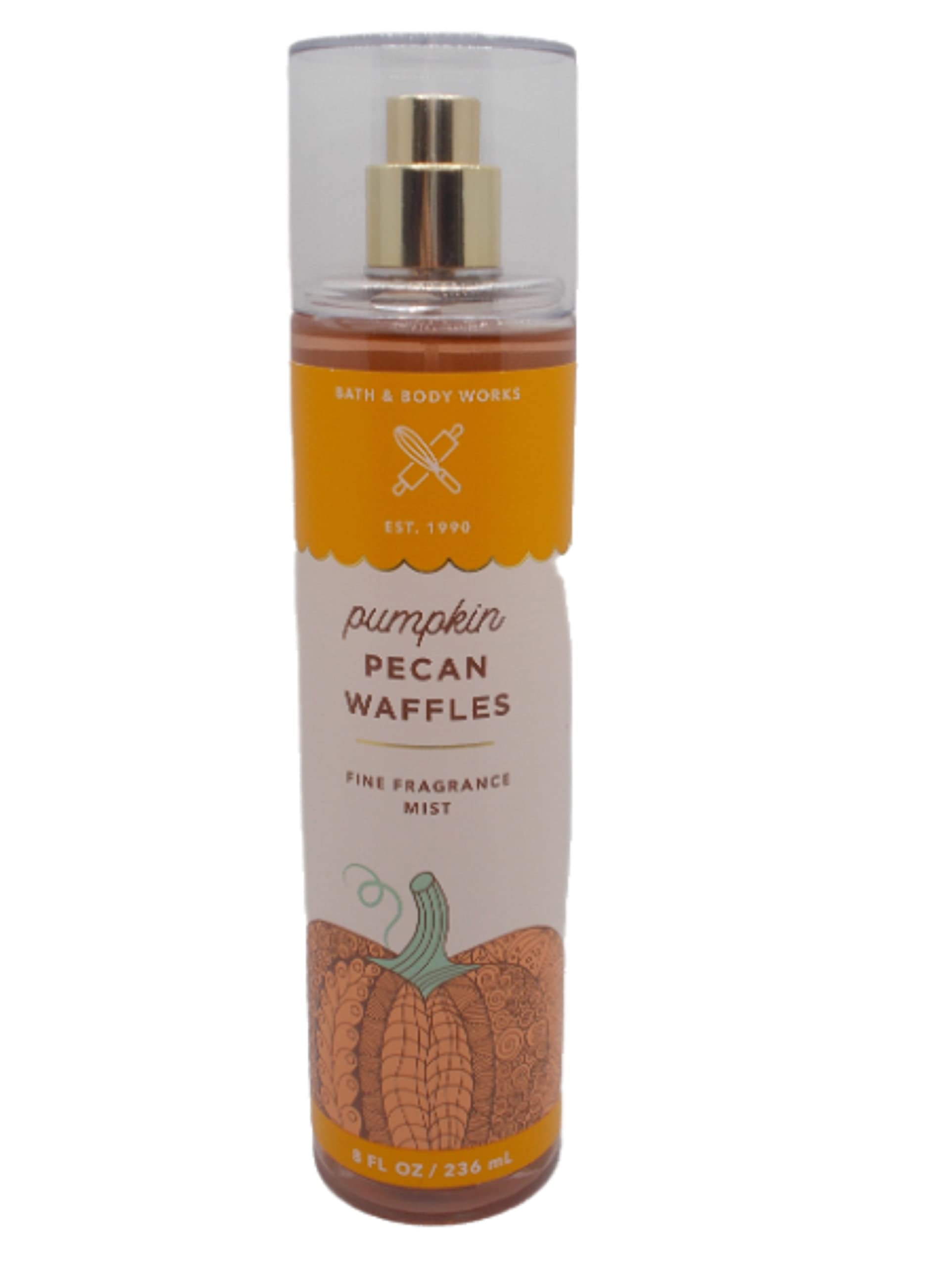 Bath & Body Works Pumpkin Pecan Waffle Signature Collection Fragrance Mist 8 Fl Oz (Pumpkin Pecan Waffle)