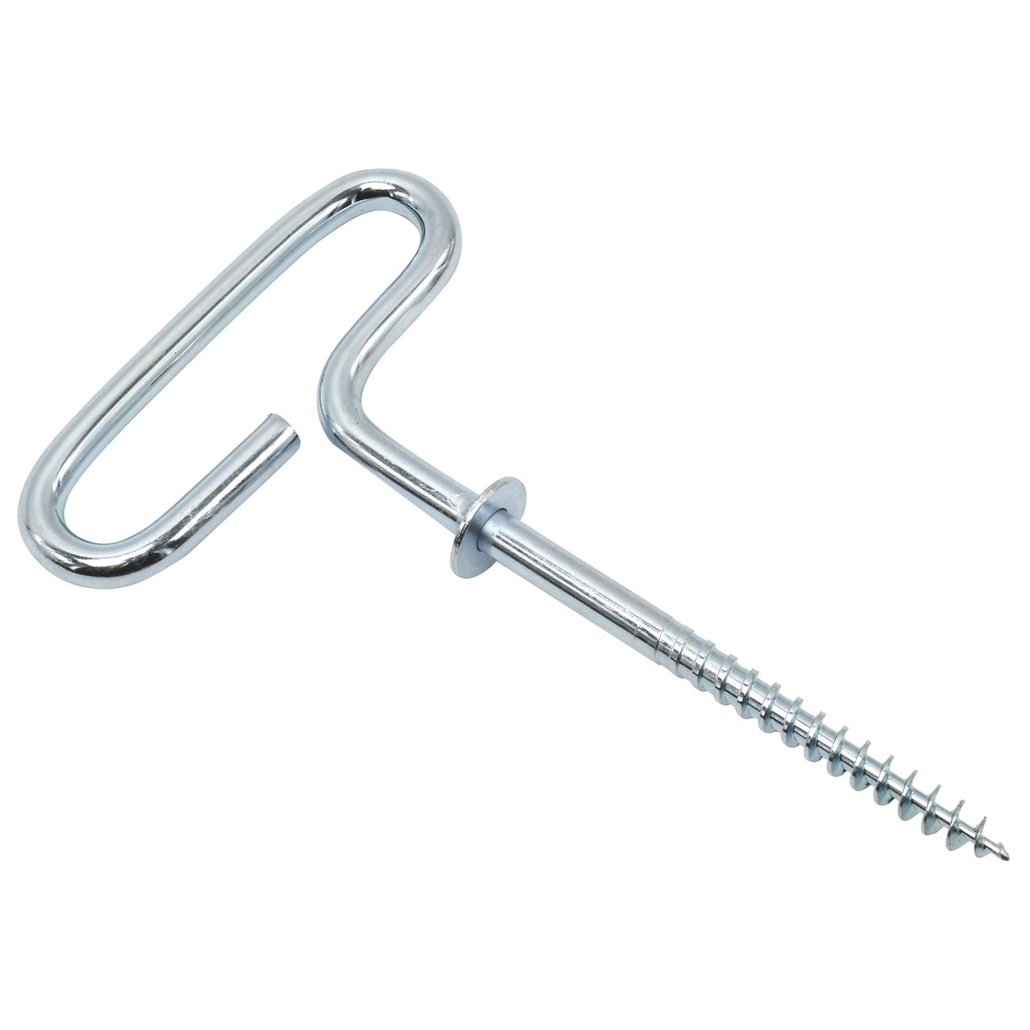 Amarine Made 4Pcs Outdoor Camping Tent Threaded Peg Ice Fishing Shelter Stake Nail Tent Fixer Accessory