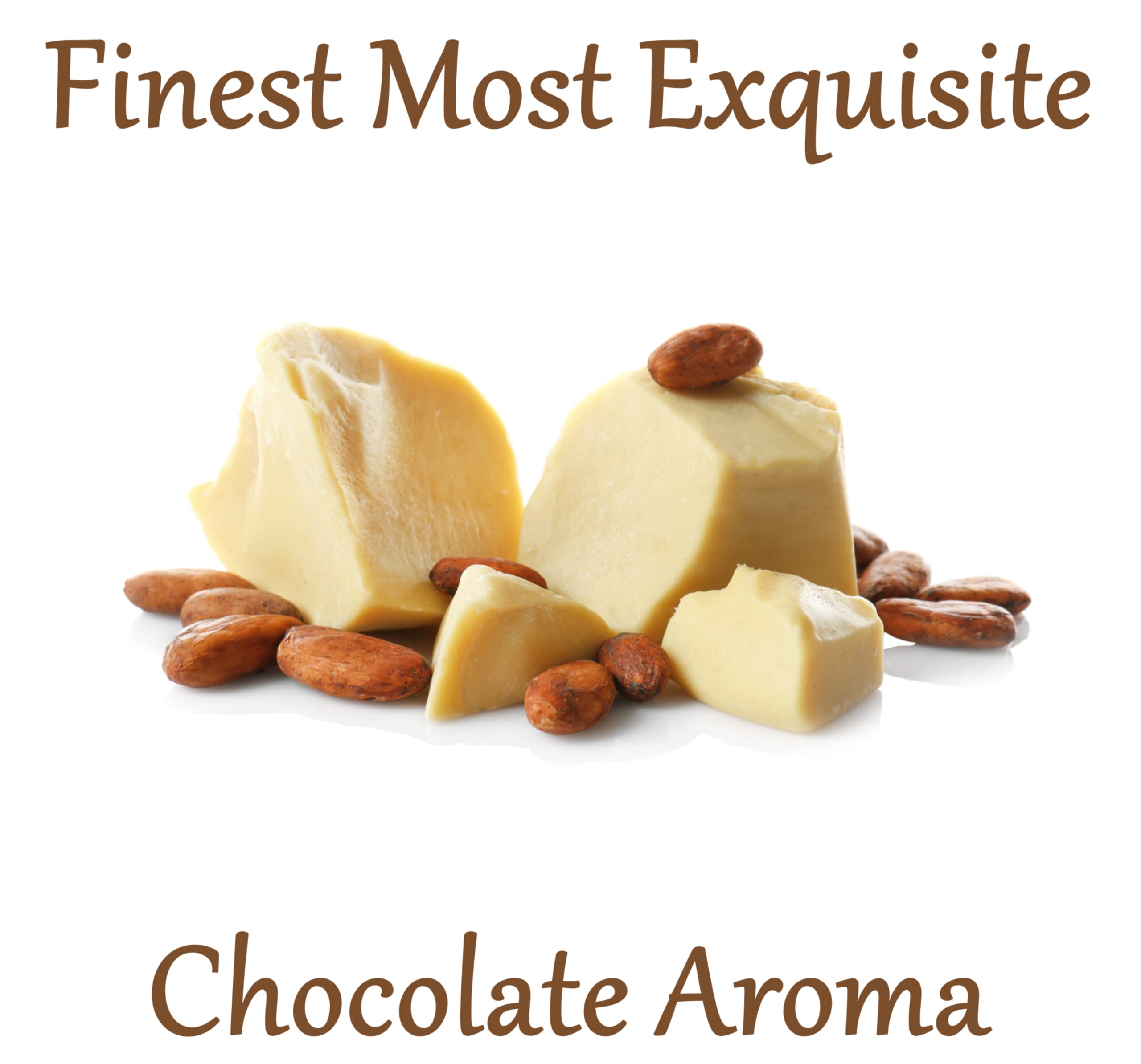 Raw Cocoa Butter 5 lbs. Bulk - 100% Pure Natural Unrefined FOOD GRADE Arriba Nacional Cacao Bean, Great For Chocolate Making, Soap, Lip Balm and Moisturizer For DIY Body Butters