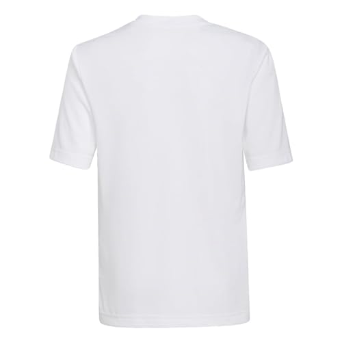 adidas Kids' Entrada 22 Jersey, White, Medium