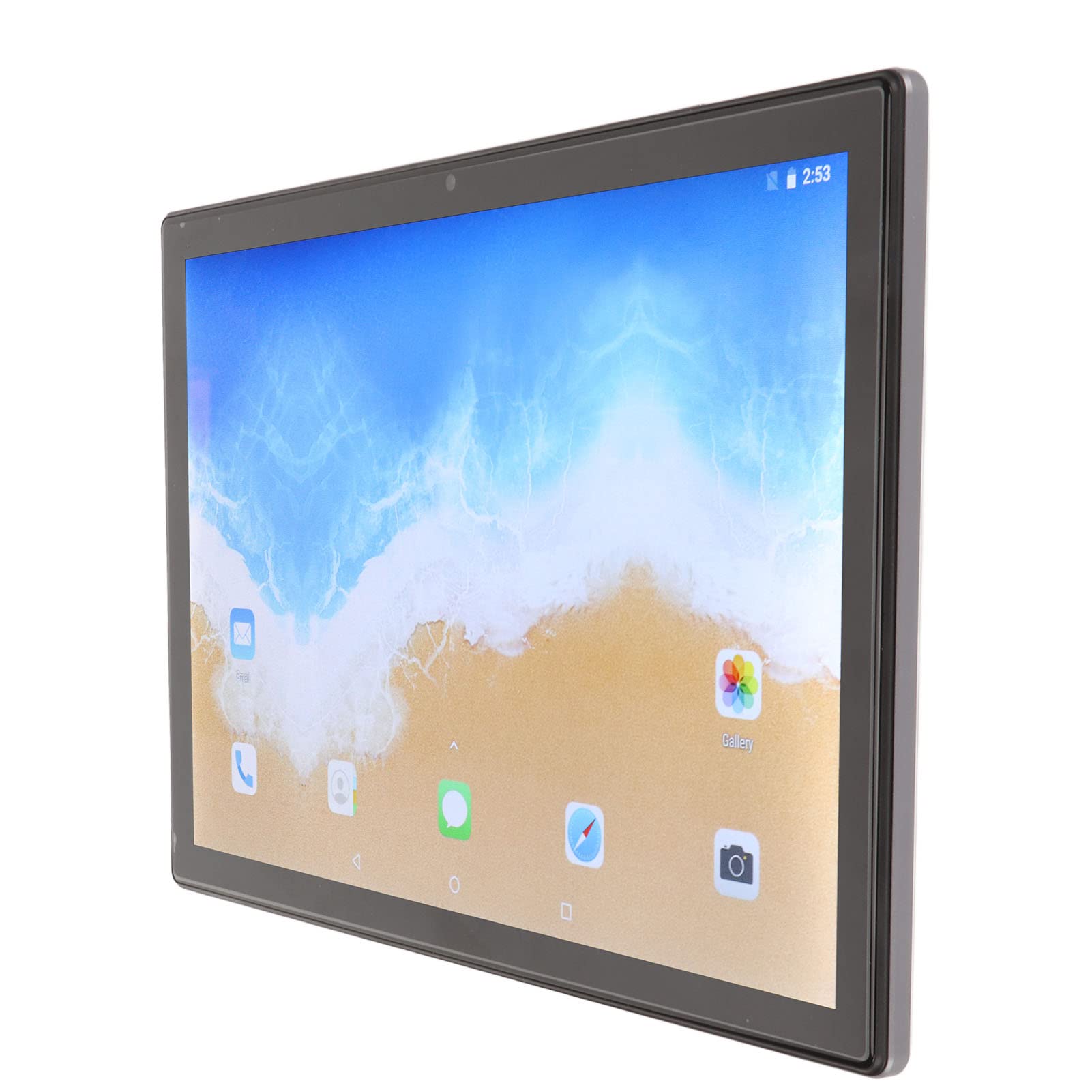Android Tablet 10 inch IPS HD Screen, 8GB RAM 256GB ROM Gaming Tablet with 2 Card Slots, 4G LTE and 5G WiFi, 8MP Front 16MP MP Rear Camera, 7000mAh, Grey