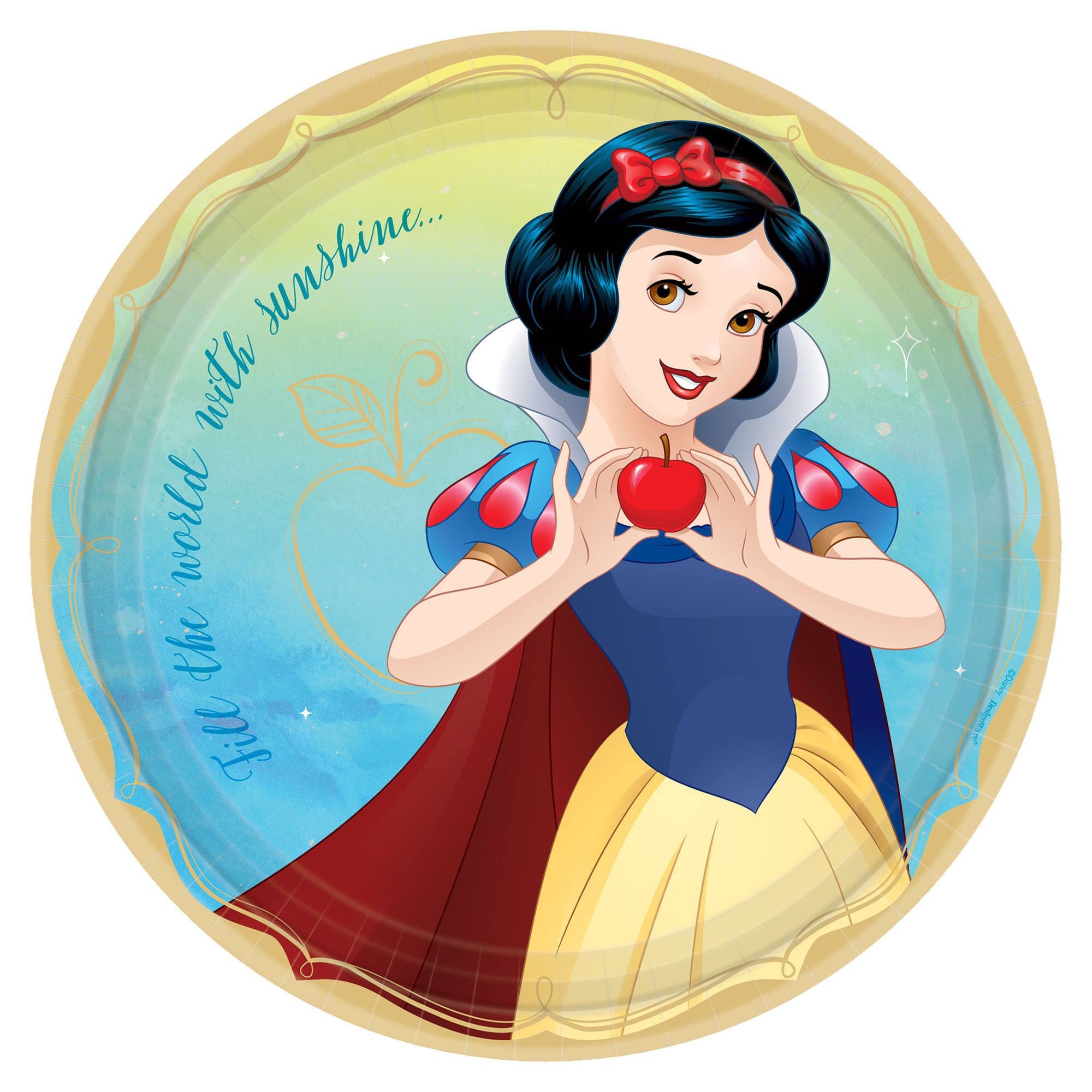 Amscan Disney Princess Snow White Birthday Party Tableware Kit Napkins, Plates Bundle, 16 Guests by Just Jazzle
