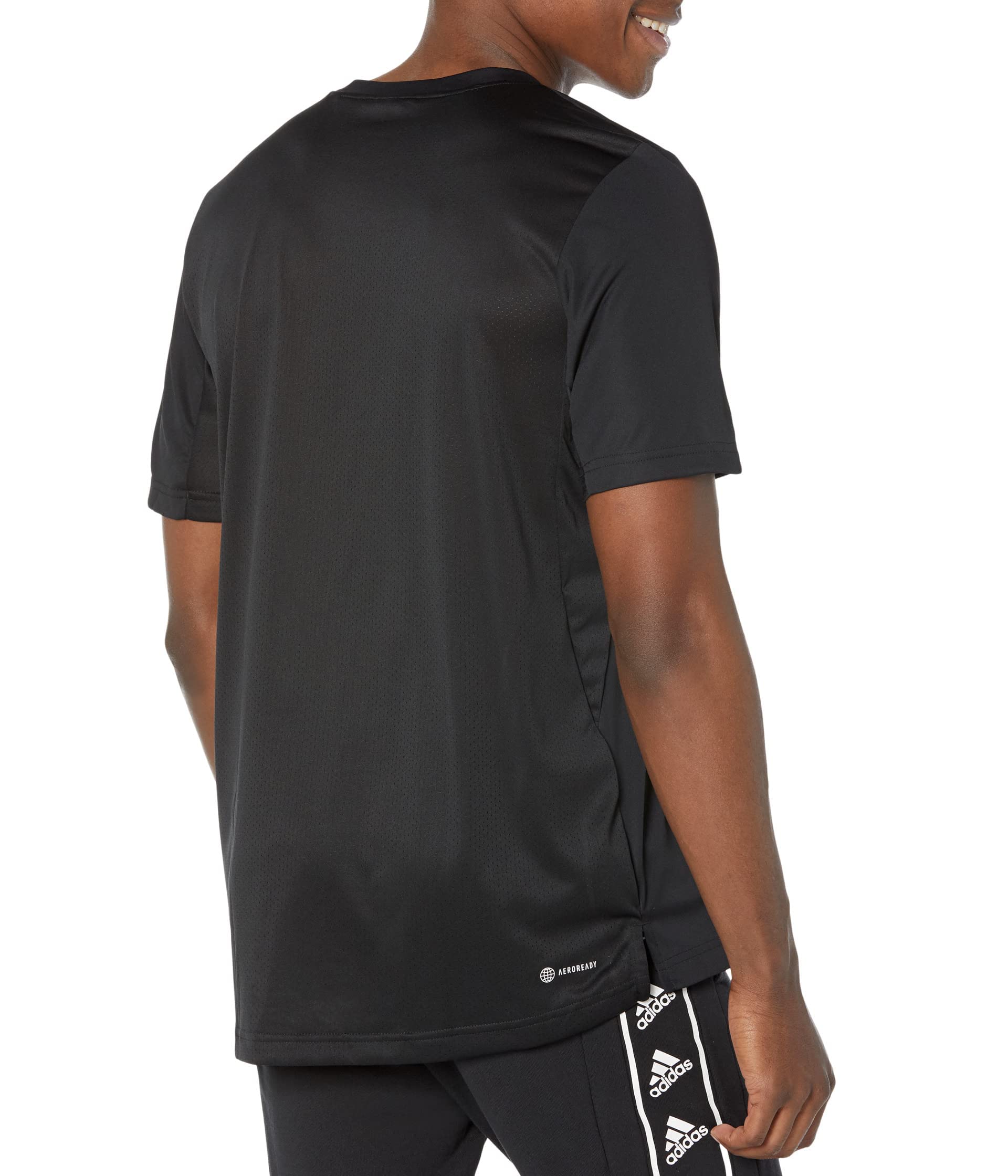 adidas Men's Club Tennis T-Shirt, Black, X-Large