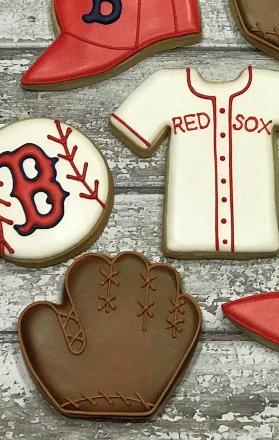 Baseball Cookie Cutters 3-Pc. Set Made in the USA by Ann Clark, Baseball Glove, Baseball Hat, Baseball