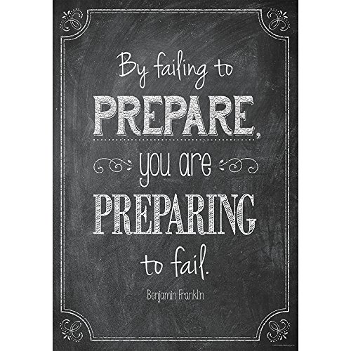 CTP Inspire U 8-Poster Chalk It Up! Pack, Classroom Posters, 13 3/8β x 19β Each (Creative Teaching Press 6686)