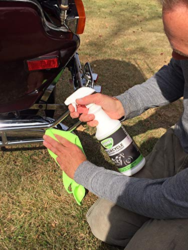 Shine Doctor Motorcycle Cleaning Kit Cleans Chrome, Leather, Vinyl and Removes Grime and Grease.