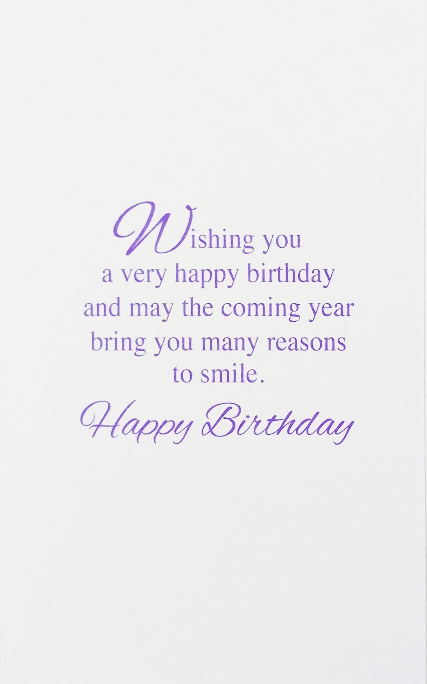 Birthday Wishes For A Special Son-in-Law Greeting Card -"May the coming year bring you many reasons to smile"