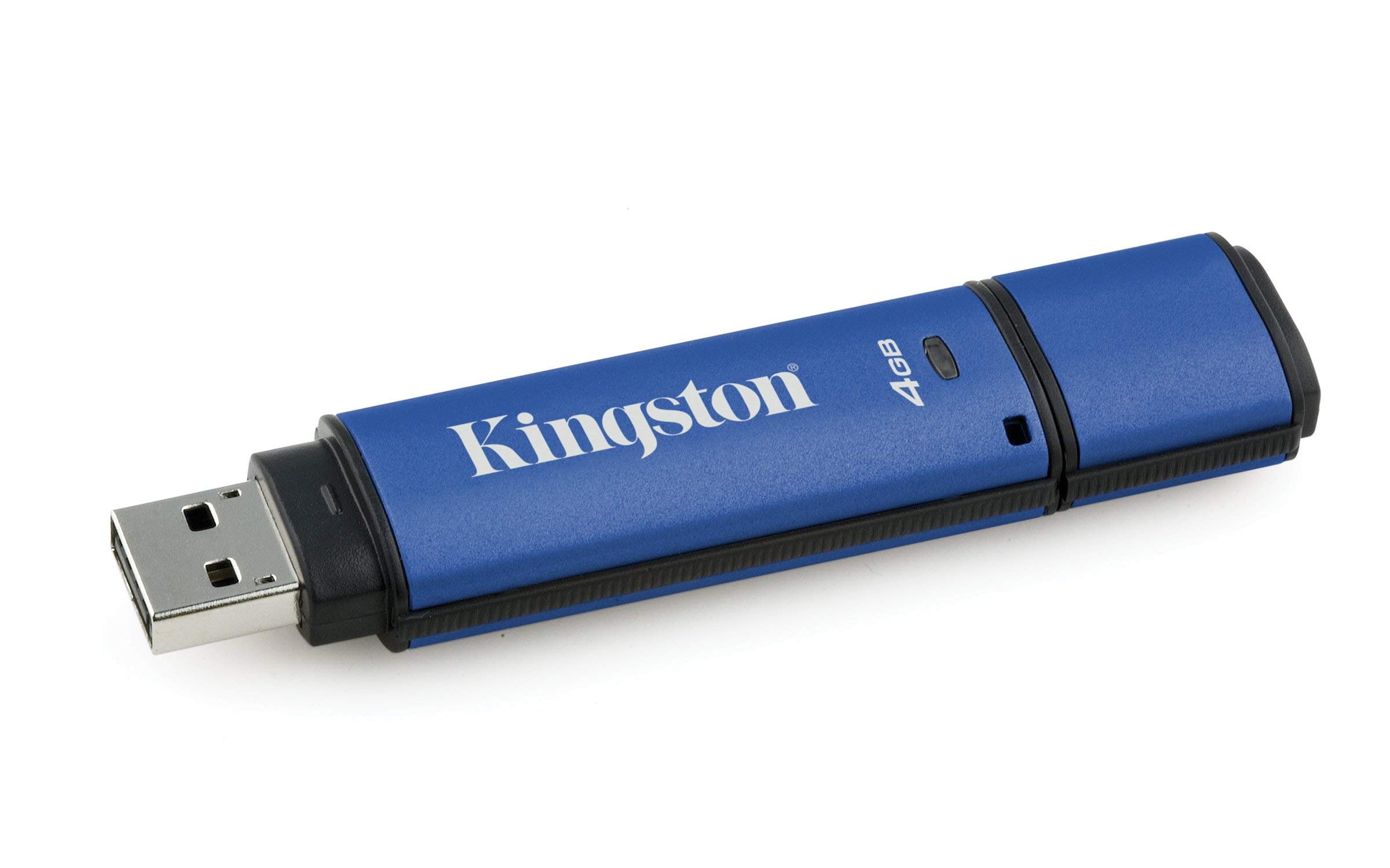Kingston Digital 4GB Data Traveler AES Encrypted Vault Privacy 256Bit 3.0 USB Flash Drive (DTVP30/4GB)