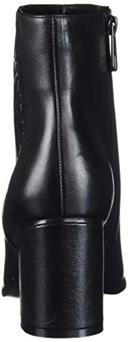A|X Armani Exchange Women's Ankle Boot with Chunky Heel, Black, 41 Medium EU (10 US)