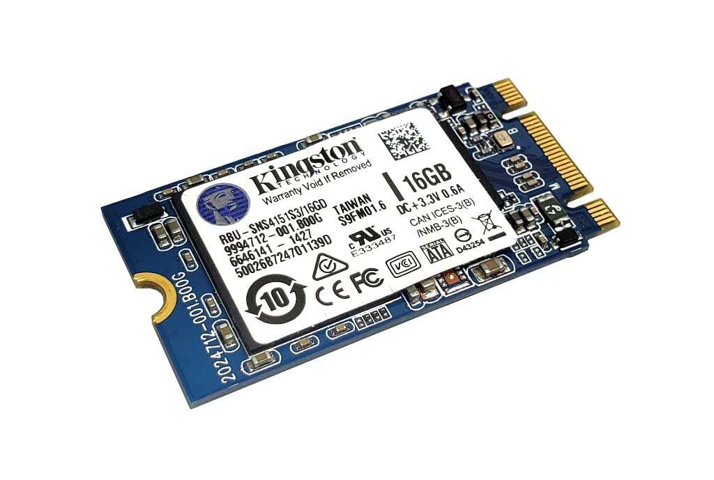 Kingston SATA III SSD M.2 16GB w/ Chrome OS C720 C720P RBU-SNS4151S3/16GD