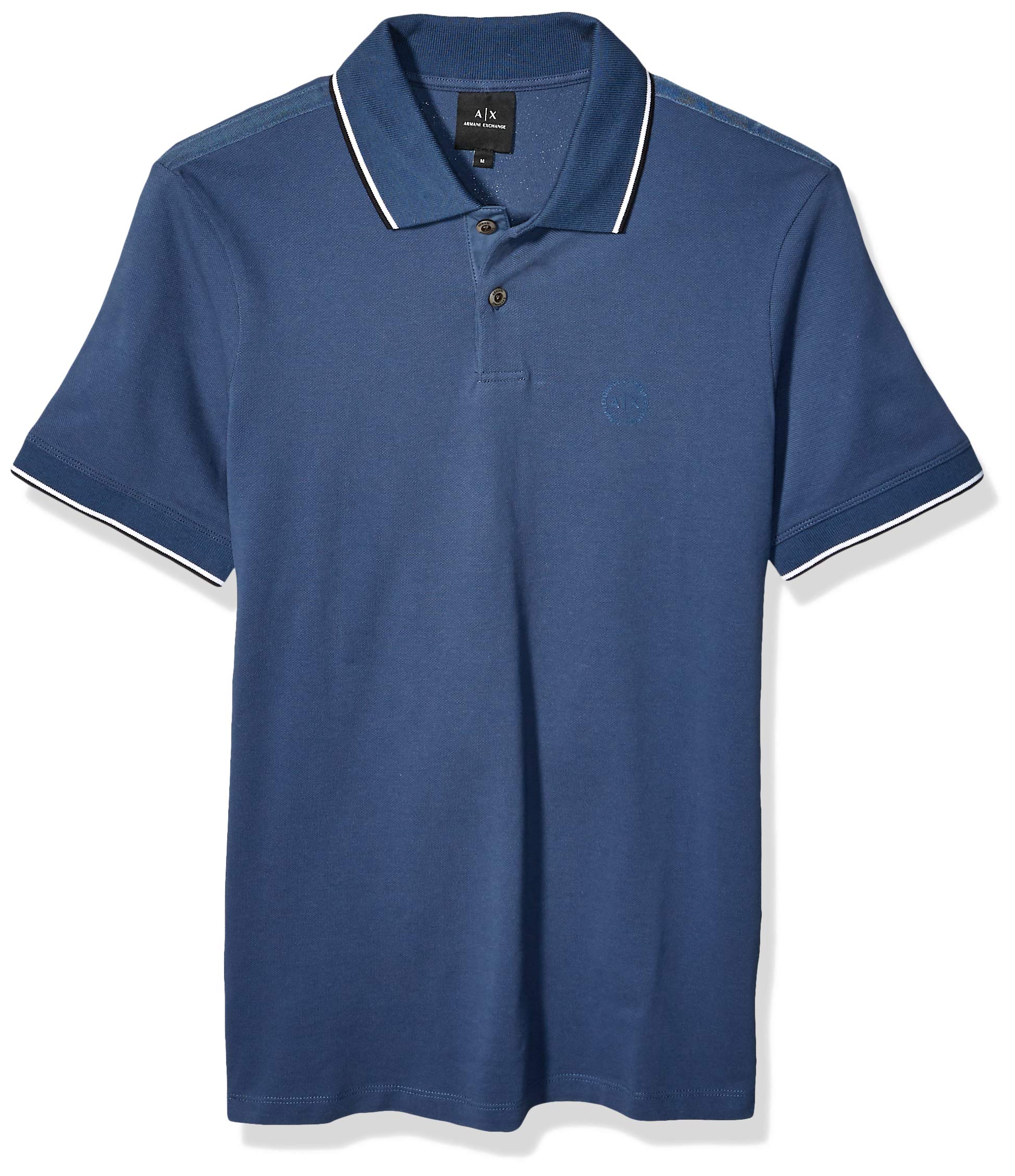 A|X Armani Exchange Men's Short Sleeve Polo Shirt, Absolute red, XL
