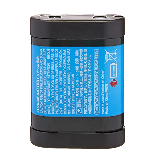 Amazon Basics 8-Pack 2CR5 Lithium High-Capacity Photo Batteries, 6 Volt, Replaces 245, 2CR-5, EL2CR5, and DL245 Batteries, 10-Year Shelf Life