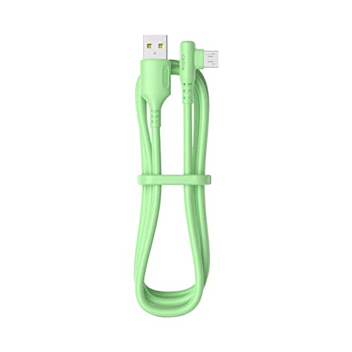 BGNTBUK Type C Extension Cable 10ft USB Cable Right Angle 90° Elbow Liquid Micro USB 3A Fast Charging Cable Charging Cables for Products 10ft