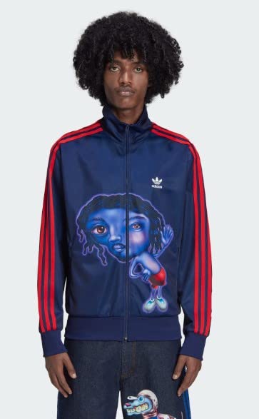 adidas Men's Originals KERWIN FROST TRACK TOP Night Sky (as1, alpha, x_s, regular, regular)