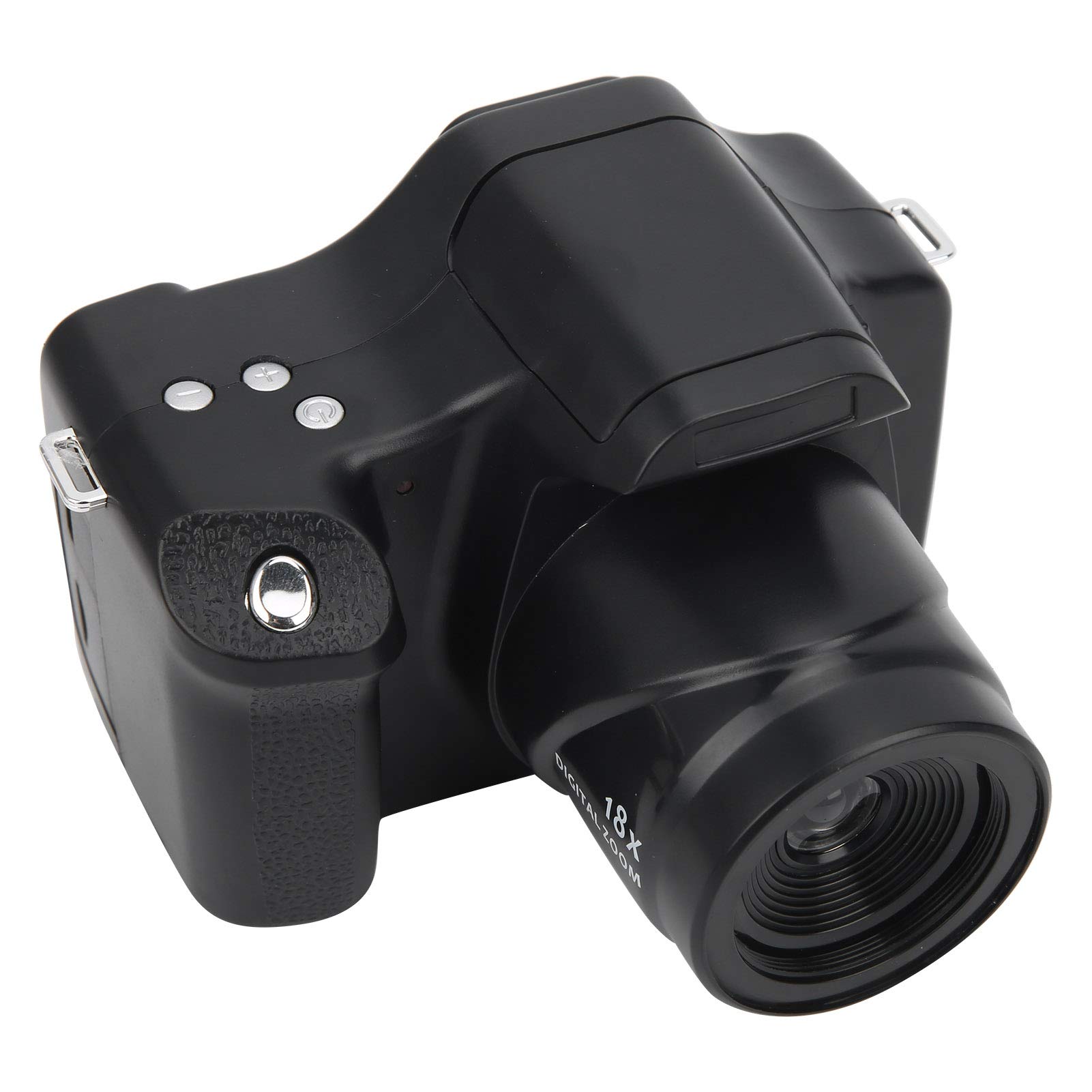 ANGGREK Photography Camera Camara,3.0 in LCD Screen 18X Zoom Hd SLR Camera Long Focal Length Portable Digital Camera (Standard Edition + Wide Angle Lens), (ANGGREKogidt2shf7-12)