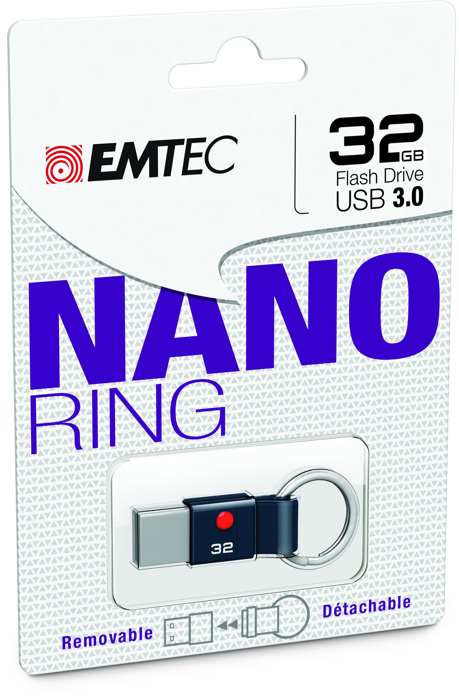 Emtec Nano Ring 3.0 USB Flash Drive (ECMMD32GT103)