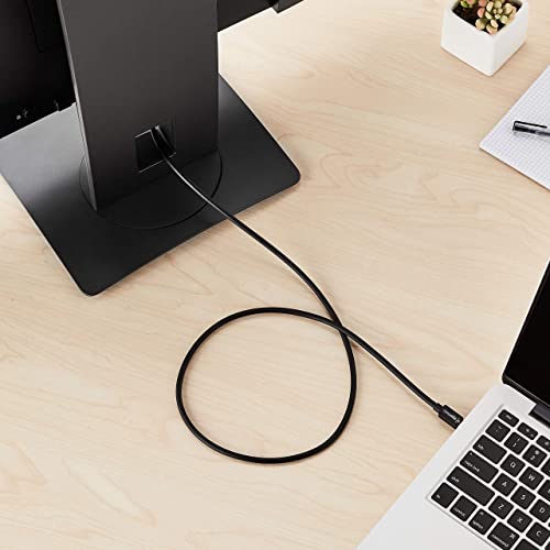 Amazon Basics Mini DisplayPort to HDMI Display Adapter Cable 4K@60Hz - 3 Feet, Black