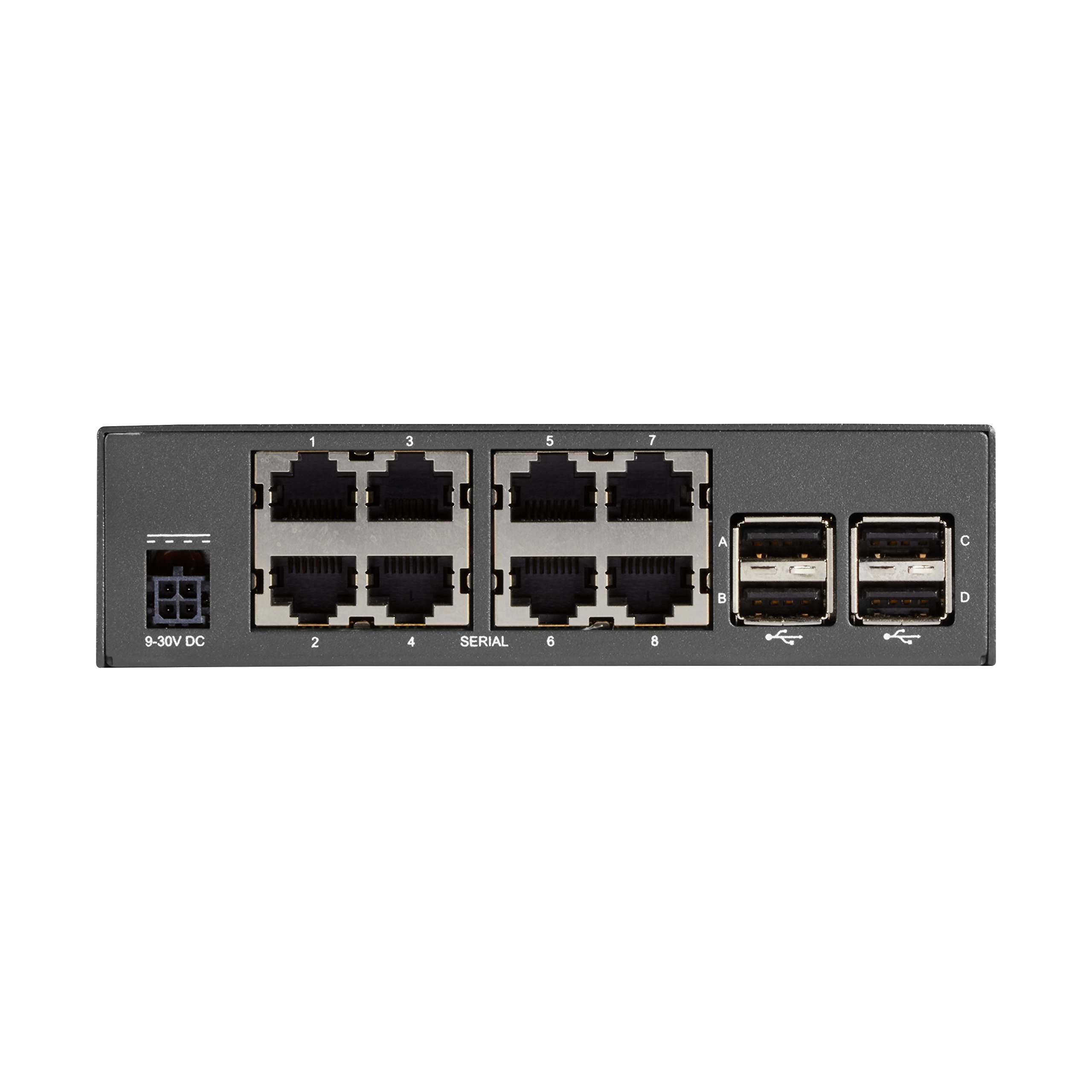 Black Box LES1600 Series Console Server - Cisco Pinout, 8-Port