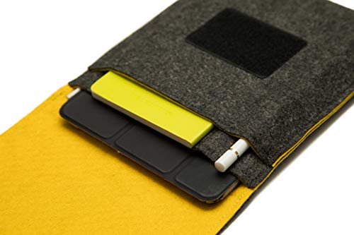 iPad mini Sleeve with Apple Pencil Pocket, Compatible with 2021 iPad mini 6th Generation and Smart Folio