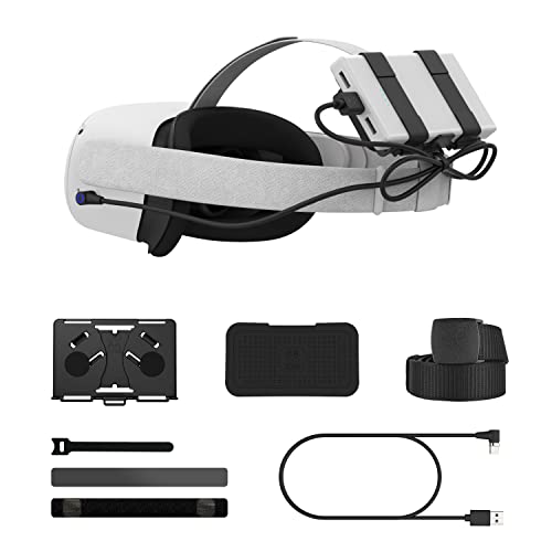 AMVR Touch Controller Grip Cover and Battery Holder for Oculus Quest 2 Accessories