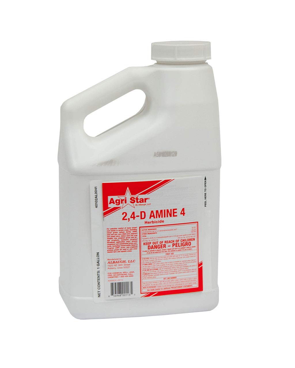 Agri Star 2,4-D Amine 4 Herbicide 128oz Gallon Dimethylamine 46%