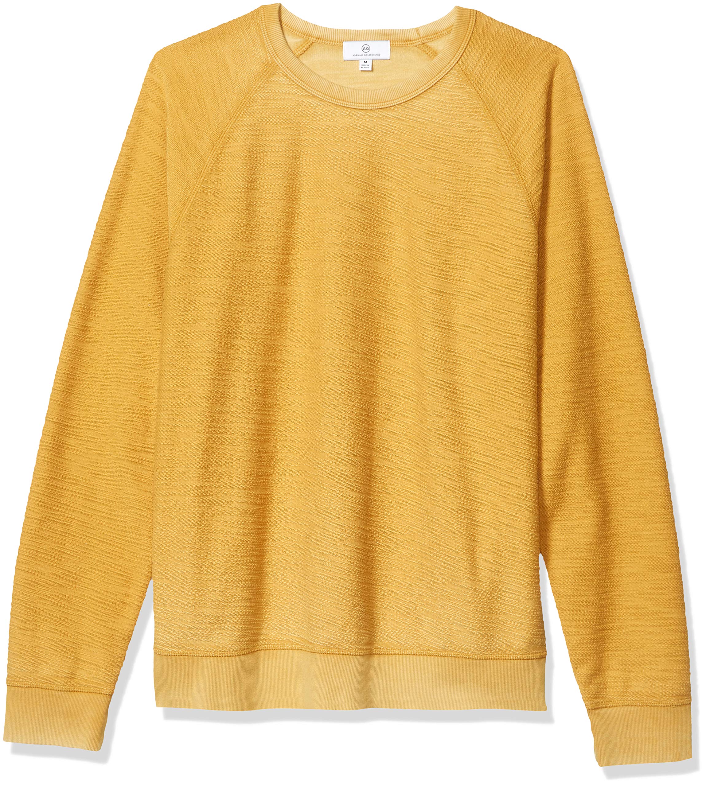 AG Adriano Goldschmied mens Siris Crew Sweatshirt, Sunbaked Marmalade Zest, Medium US