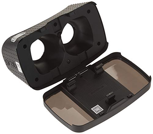 Homido Grab Virtual Reality Headset for Smartphones VR Education VR Games and 3D Movie for ISO and Android, Compatible with iPhone and Android Phones Augmented Reality Headset(Black)