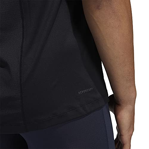 adidas Men's Techfit Sleeveless Fitted Tee, Black, Medium