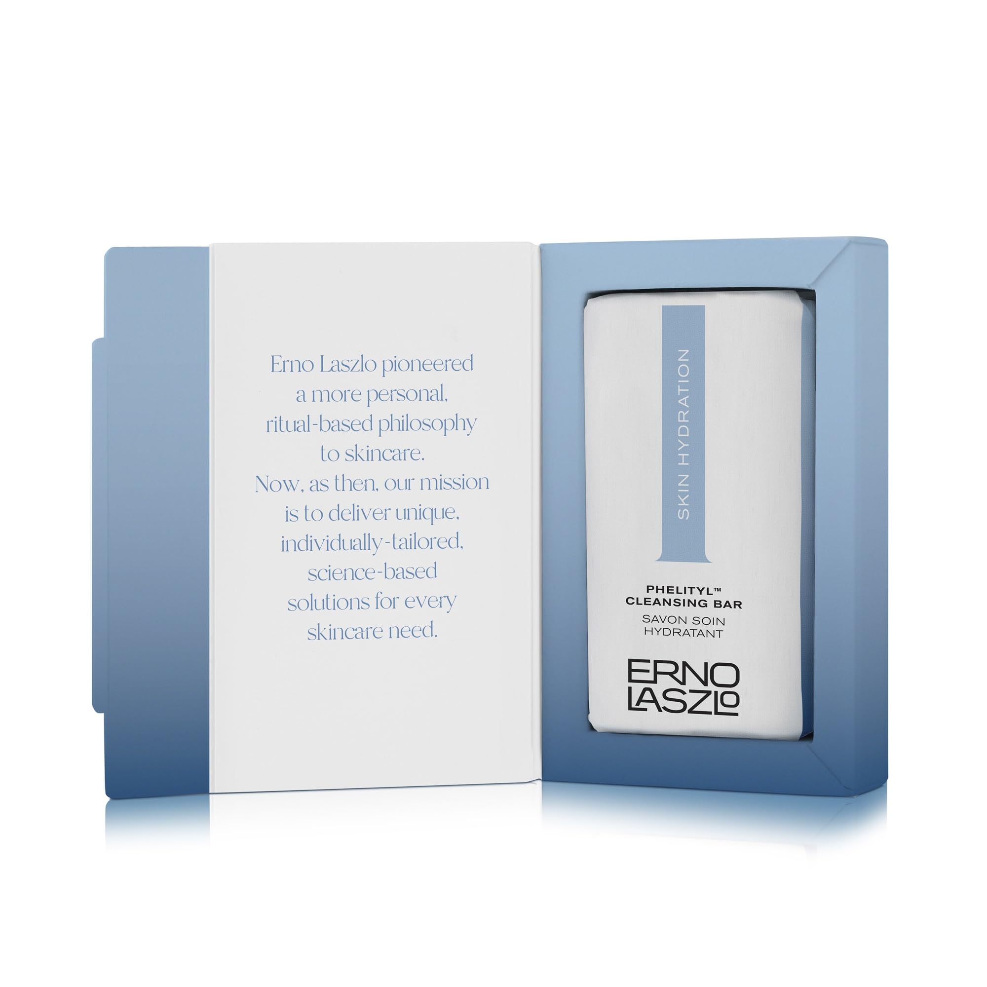 Erno Laszlo Phelityl Cleansing Bar, Moisturizing Face Soap Bar, Hydrating Facial Cleanser Gently Cleanses Without Drying for Silky Smooth Skin, 3.4 Oz