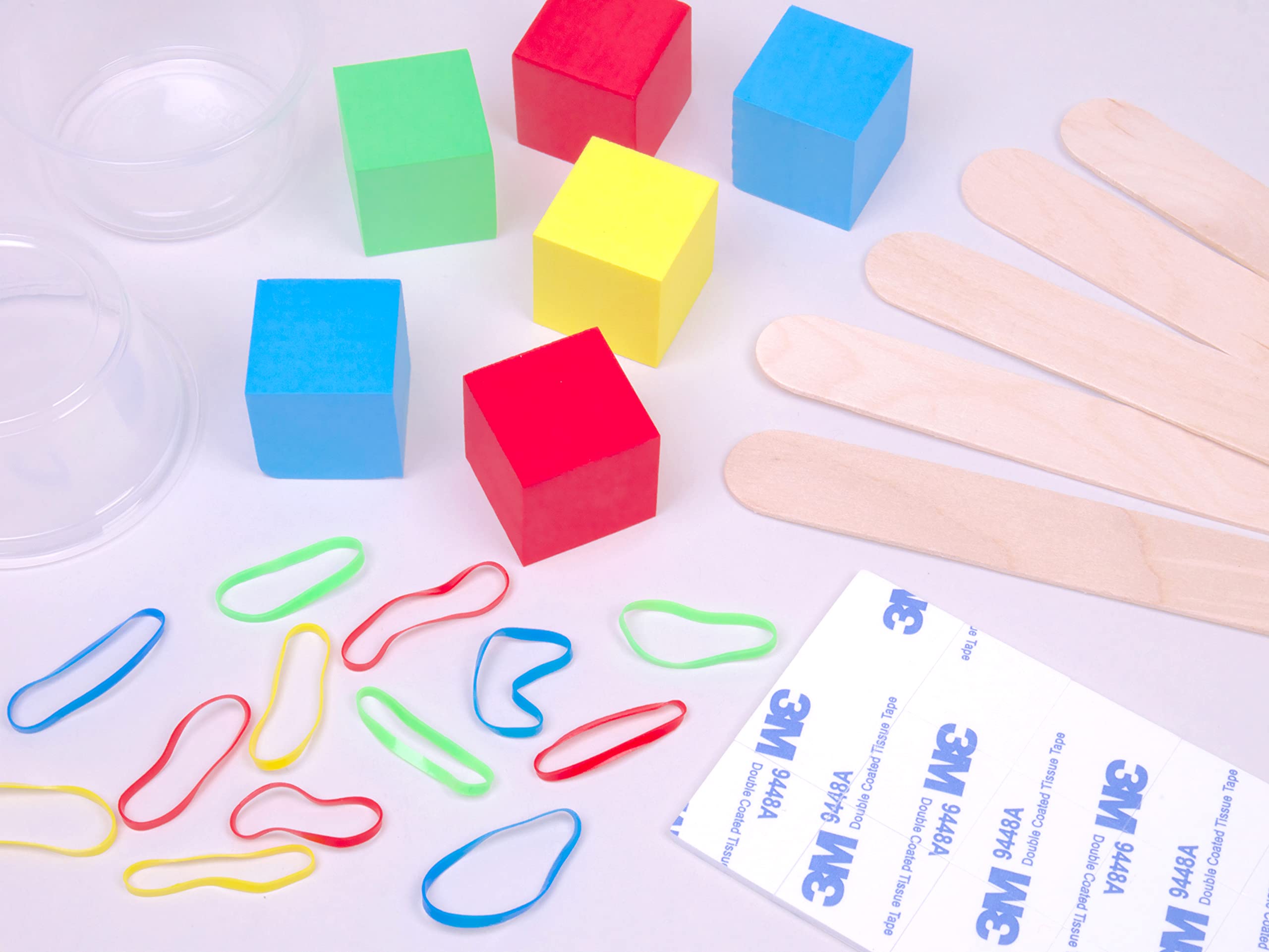 Craft Stick Catapults Kit β Supplies for 30 Catapults, Complete STEM Project for Kids with Instructions