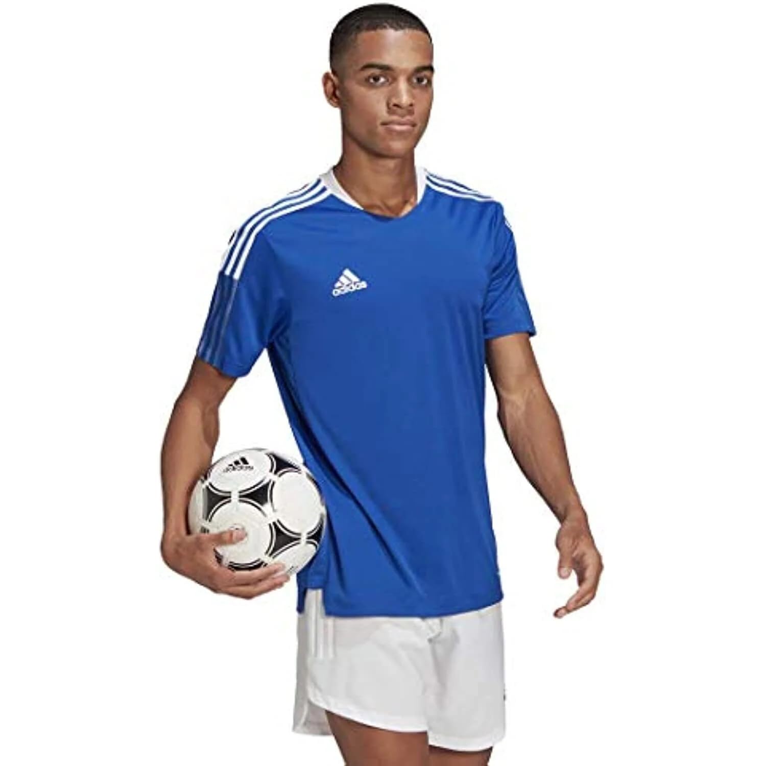adidas Men's Tiro 21 Training Jersey, Team Royal Blue, Small