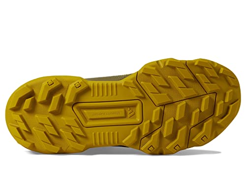 adidas Men's Unity Leather Mid Cold.RDY Walking Shoe, Focus Olive/Black/Pulse Olive, 9