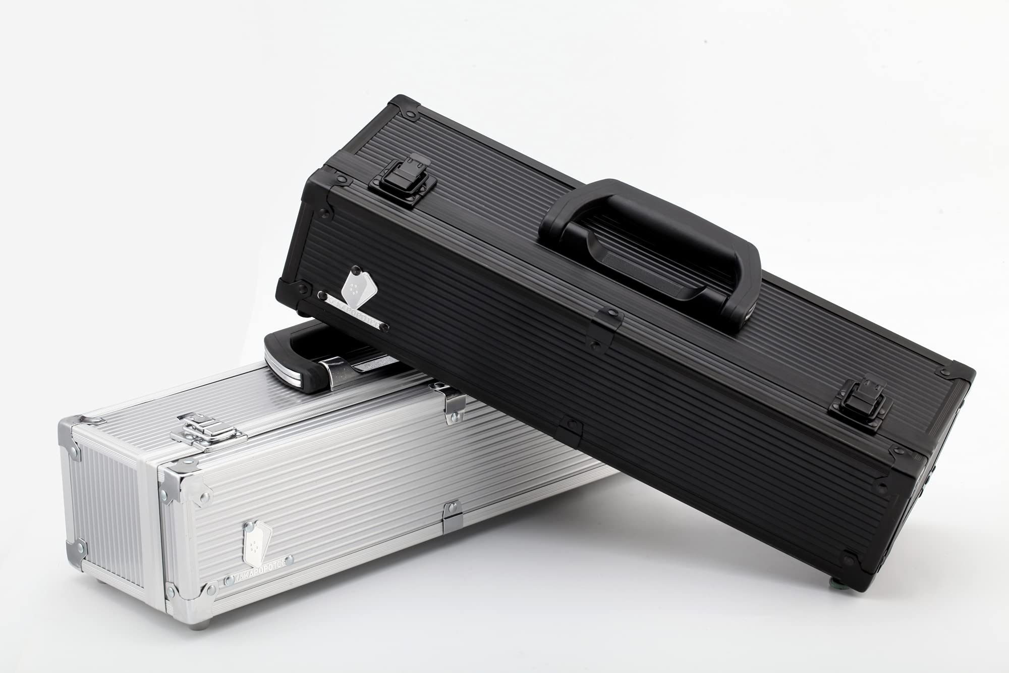 Black Metal Storage Case for TCG, Deck Box, MTG, Magic, FaB, Yugioh, Trading Cards, toploader, EDH, Commander, PTCG, TCG