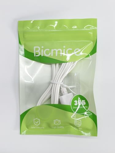 Bicmice Fast Magnetic Charger Cord for Rose and Most Magnetic Massagers DC Charging Cable with 2-Magnet Connector