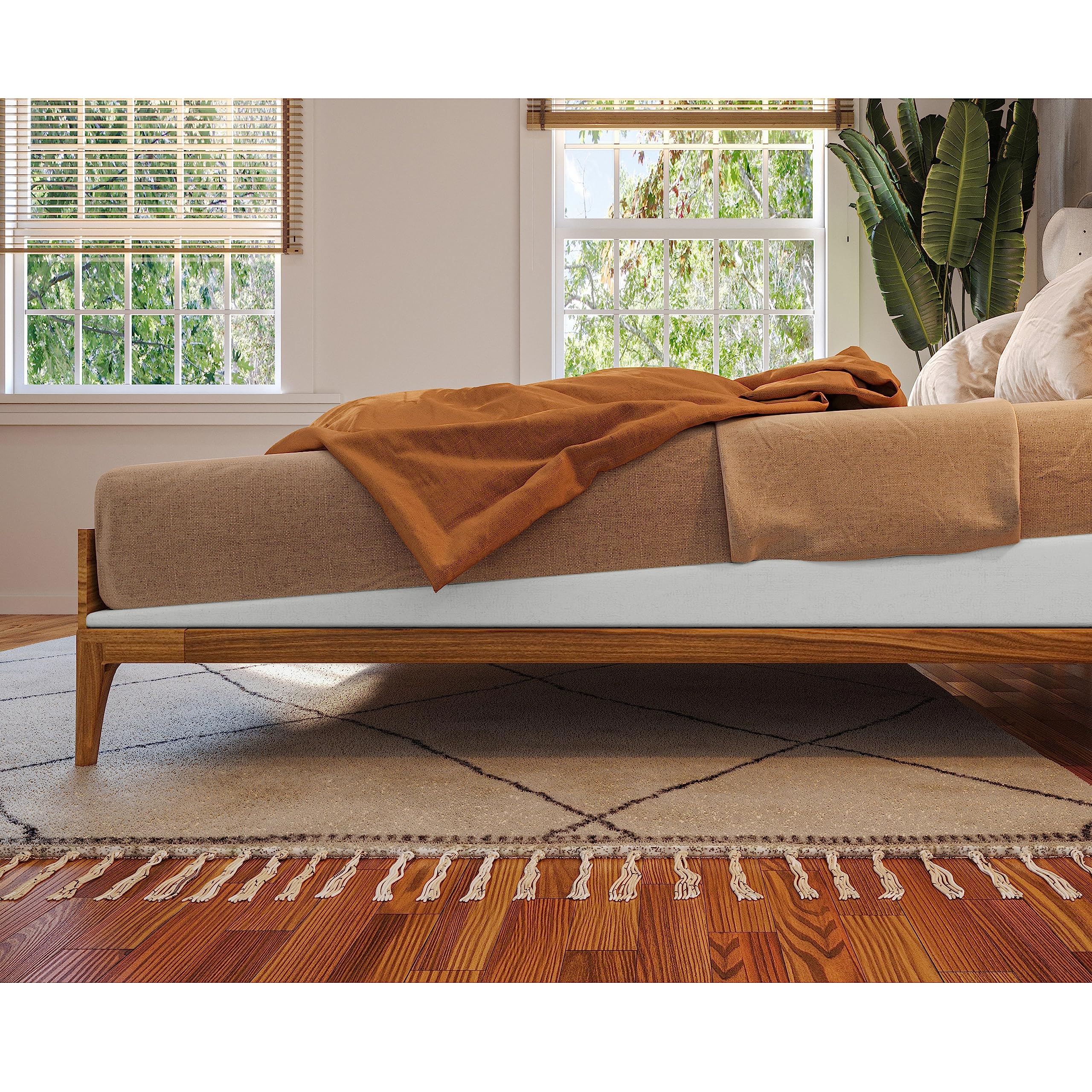 Avana Mattress Elevator - Under Bed 7-Inch Incline Foam Support, Full