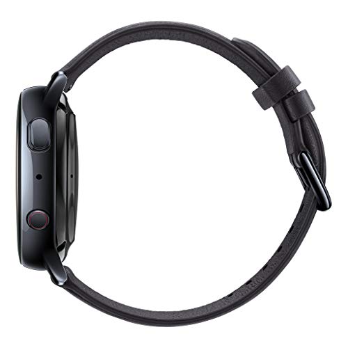 SAMSUNG Galaxy Watch Active 2 Smart Watch 44mm US Version GPS Bluetooth Advanced Health Monitoring Fitness Tracking Long-Lasting Battery, Aqua Black
