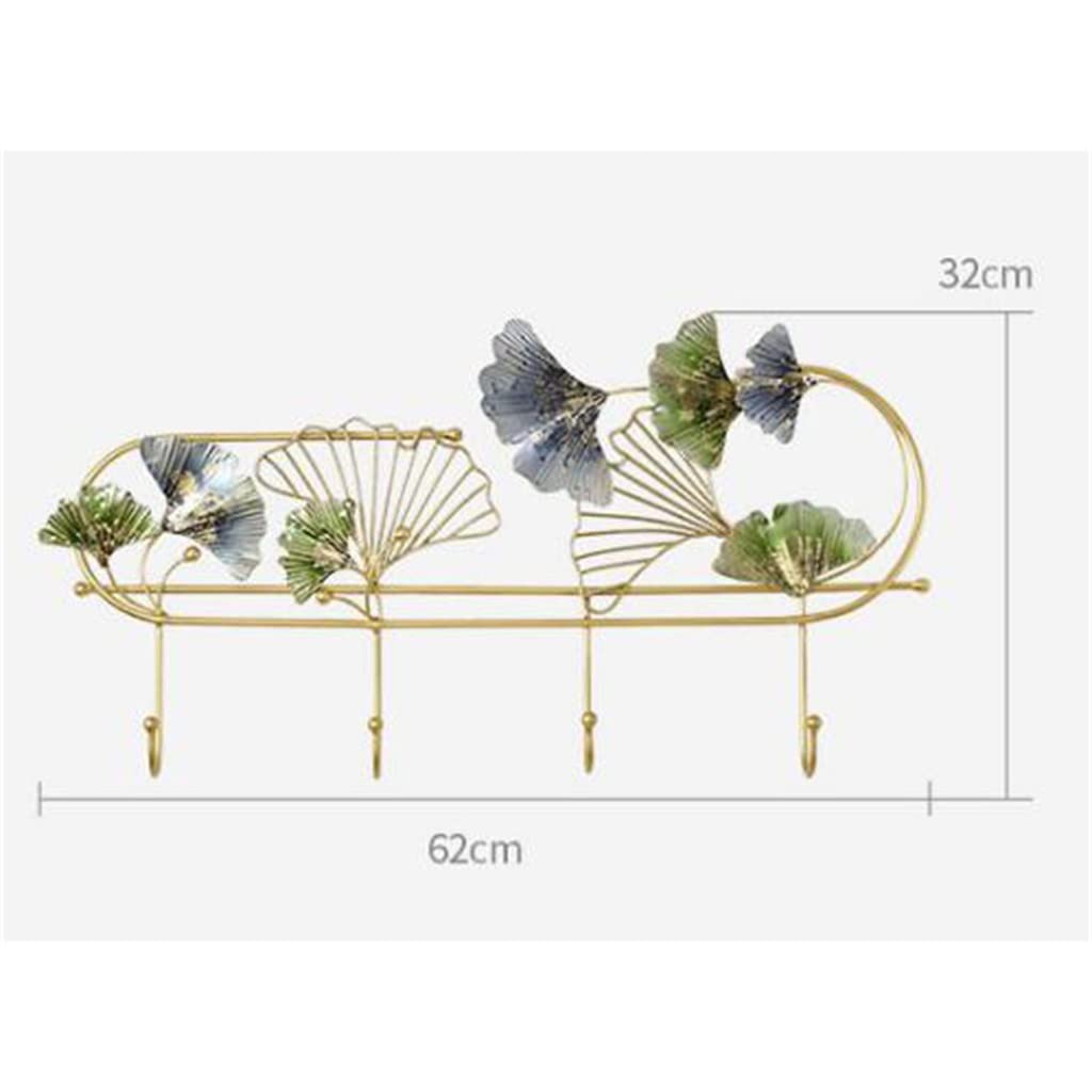 AFLHYJK Decorative Hook Into The Door Porch Coat Rack Bedroom Door Without Punching Hanger Hanging On The Wall