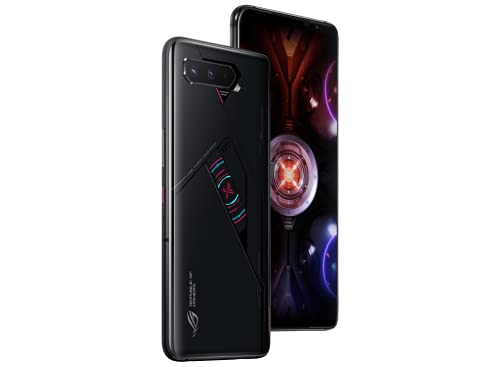 ASUS ROG Phone 5S PRO ZS676KS 5G Dual 512GB 18GB RAM Factory Unlocked (GSM Only | No CDMA - not Compatible with Verizon/Sprint) International Version - Black