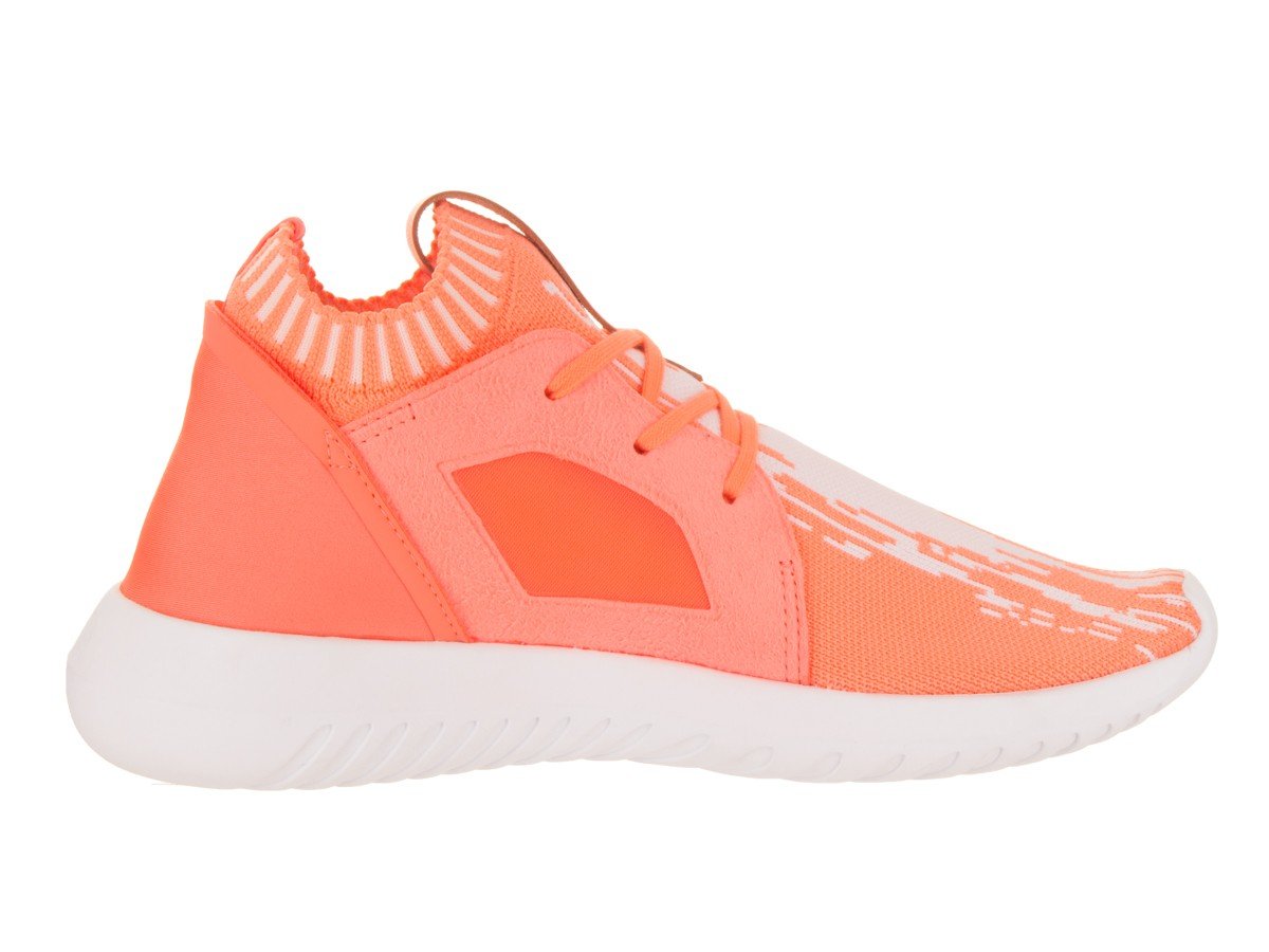 adidas Women Tubular Defiant Primeknit W Orange Sun Glow Footwear White Size 7.5 US