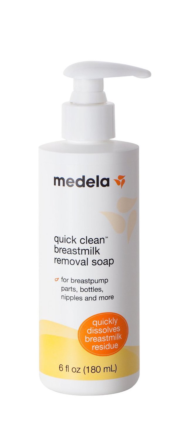 Medela Quick Clean Breast Milk Removal Soap, 6 Ounce (3 Pack)