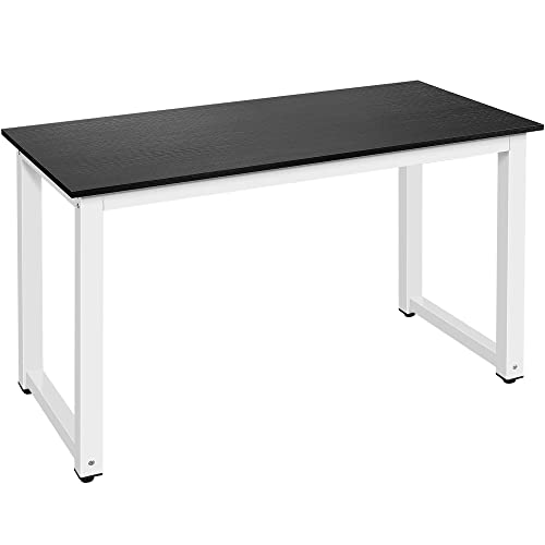 Yaheetech Home Office Furniture Sets, Desk and Chair Set, Simple Computer Desk and Mesh Chair Set, Office Chair and Computer Desk Workstation, Mesh Chair with Computer Desk