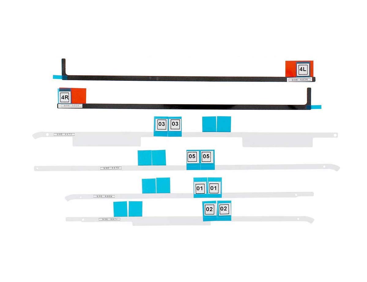 XtremeAmazing New LCD Display Adhesive Strips Tape Opening Wheel Handle Tools Kit for iMac A1418 21.5" 076-1437 076-1416, 076-1422 2012 2013 2014 2015 Series