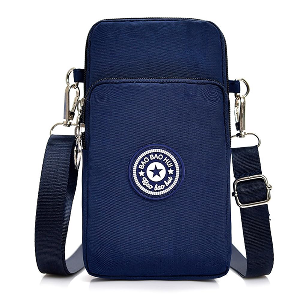 DuoLmi Small Crossbody Bags for Women, Cell Phone Crossbody Bag Wallet Phone Purse Lightweight Roomy Pockets Smartphone Sports Armband Bag Handbags Mini Shoulder Bag