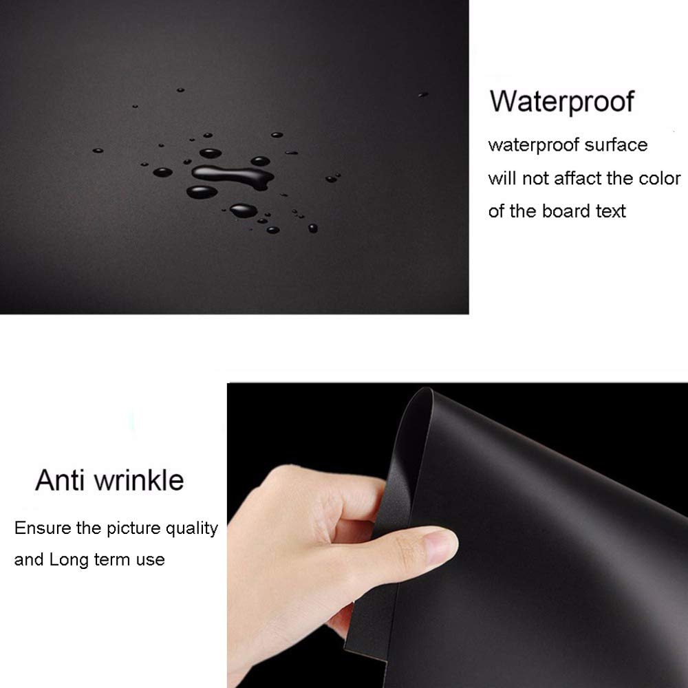 Meking 24x51 Inch PhotographyPVC Backdrop, Matte PVC Vinyl Seamless Background for Studio Photo Shooting, 4 Colors