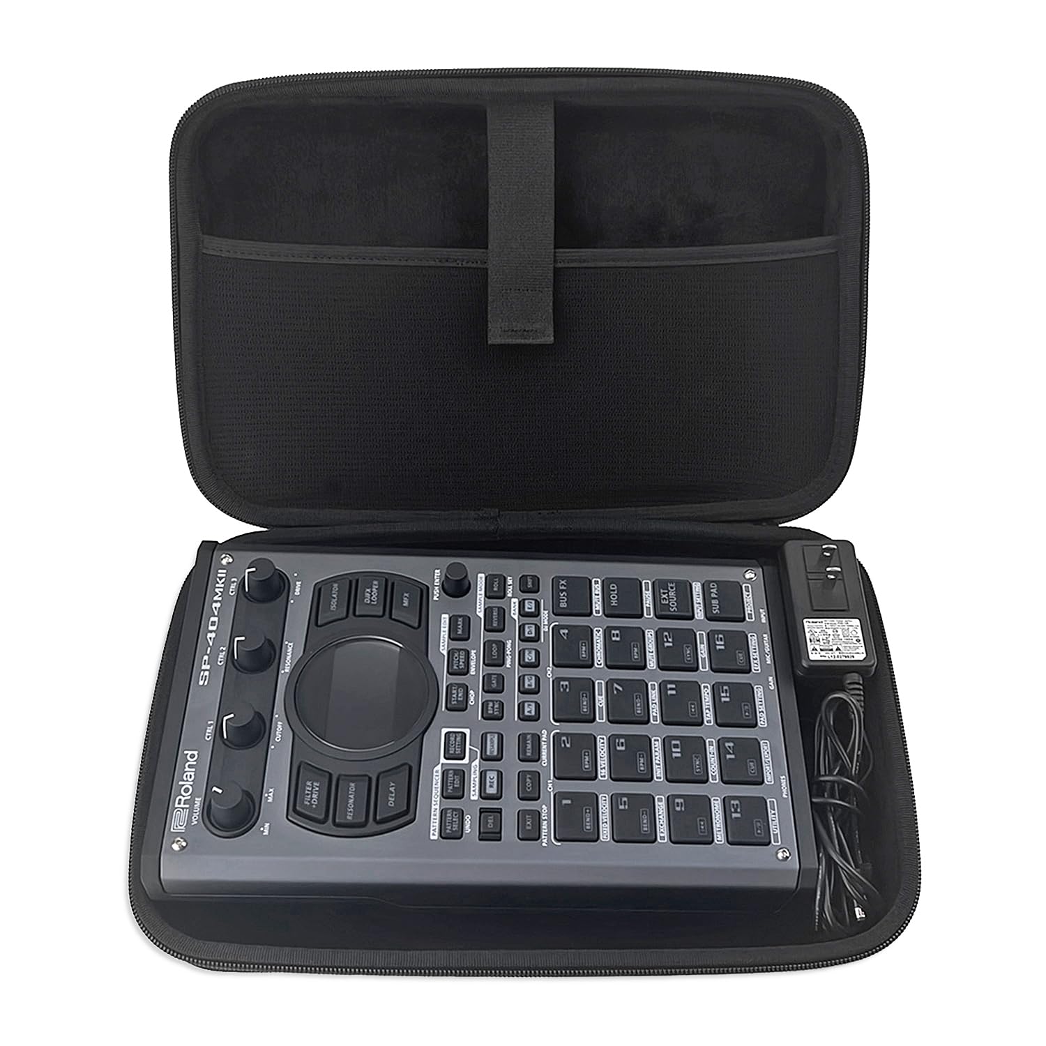 ANALOG CASES Roland SP-404 MKII/SP-404 Case - Custom-Fitted Compact PULSE Hard Case for Travel