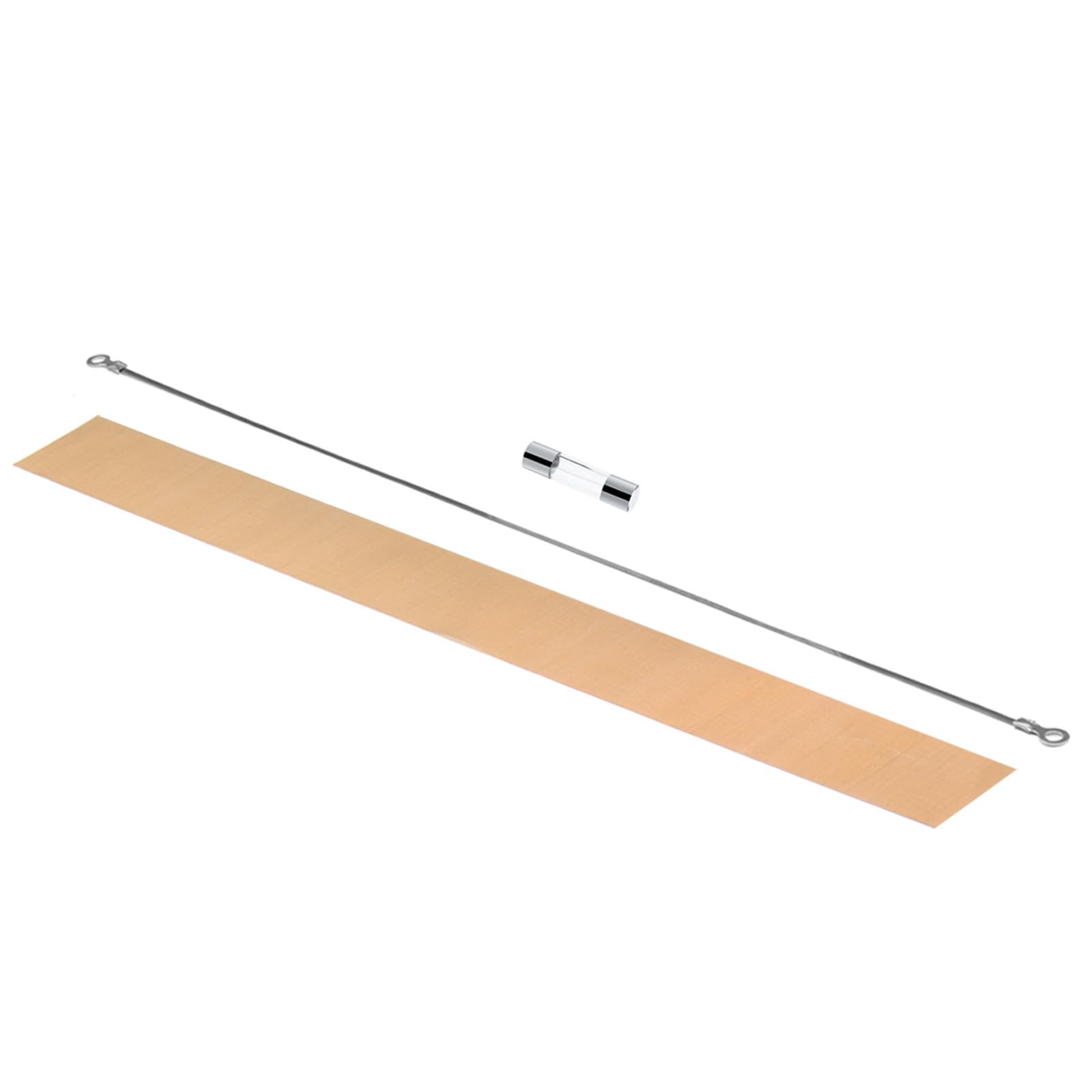 Metronic 16 inch Heat Seal Closer Impulse Sealer Accessories,2PC thermal Fuse+2PC fever Cloth